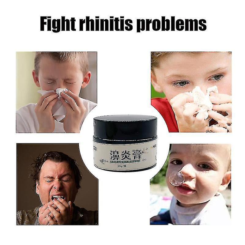 30g/bottle Rhinitis Cream Acute Chronic Allergic Rhinitis Treatment ...