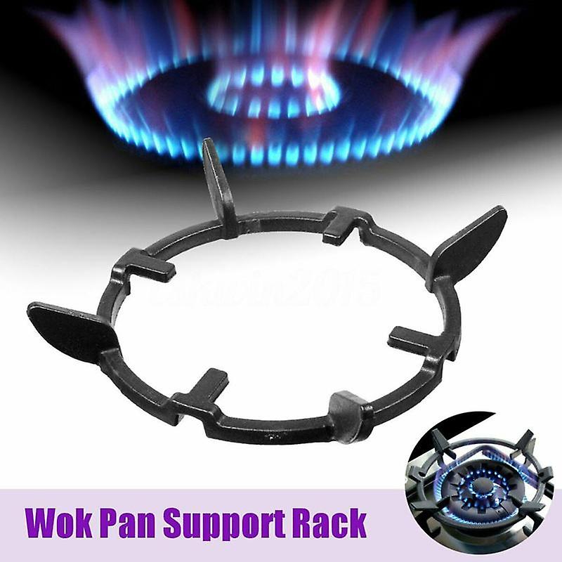 Wok Stand Stable Non Slip Iron Cast Iron Wok Ring for Microwave Ovens ...