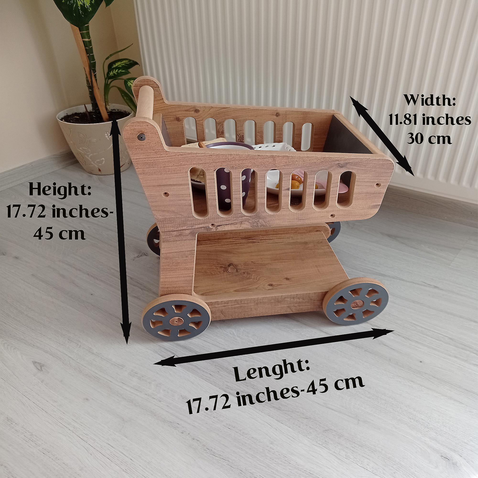 Personalized First Step Trolley for Toddlers- Shopping Grocery Trolley ...