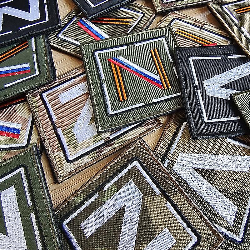 Tactical morale badge embroidered Velcro-25 Pieces | Fruugo UK