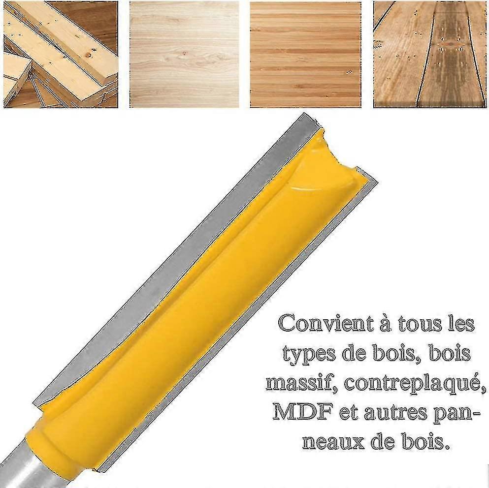 3pcs 8mm Shank Extra Long Milling Cutters, Woodworking Cutter Extra ...