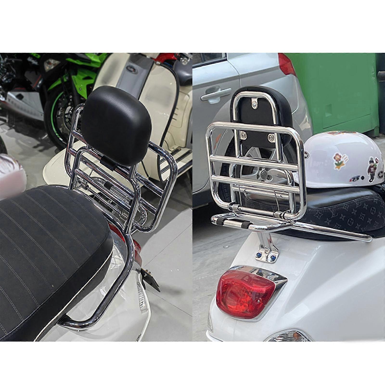 Folding Motorcycle Rear Luggage Rack Steel for Piaggio Vespa Sprint 150 ...