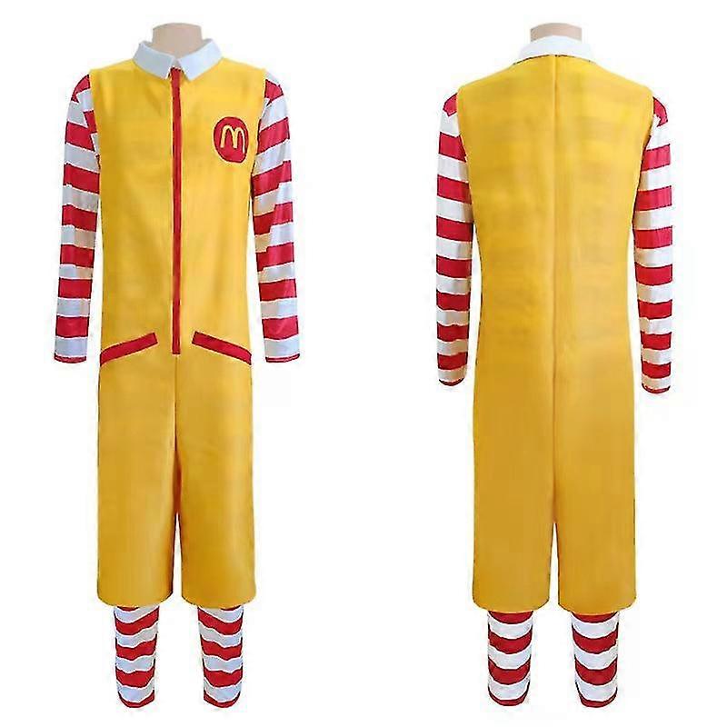Mcdonald's Cosplay Costume Halloween Carnival Adult | Fruugo UK