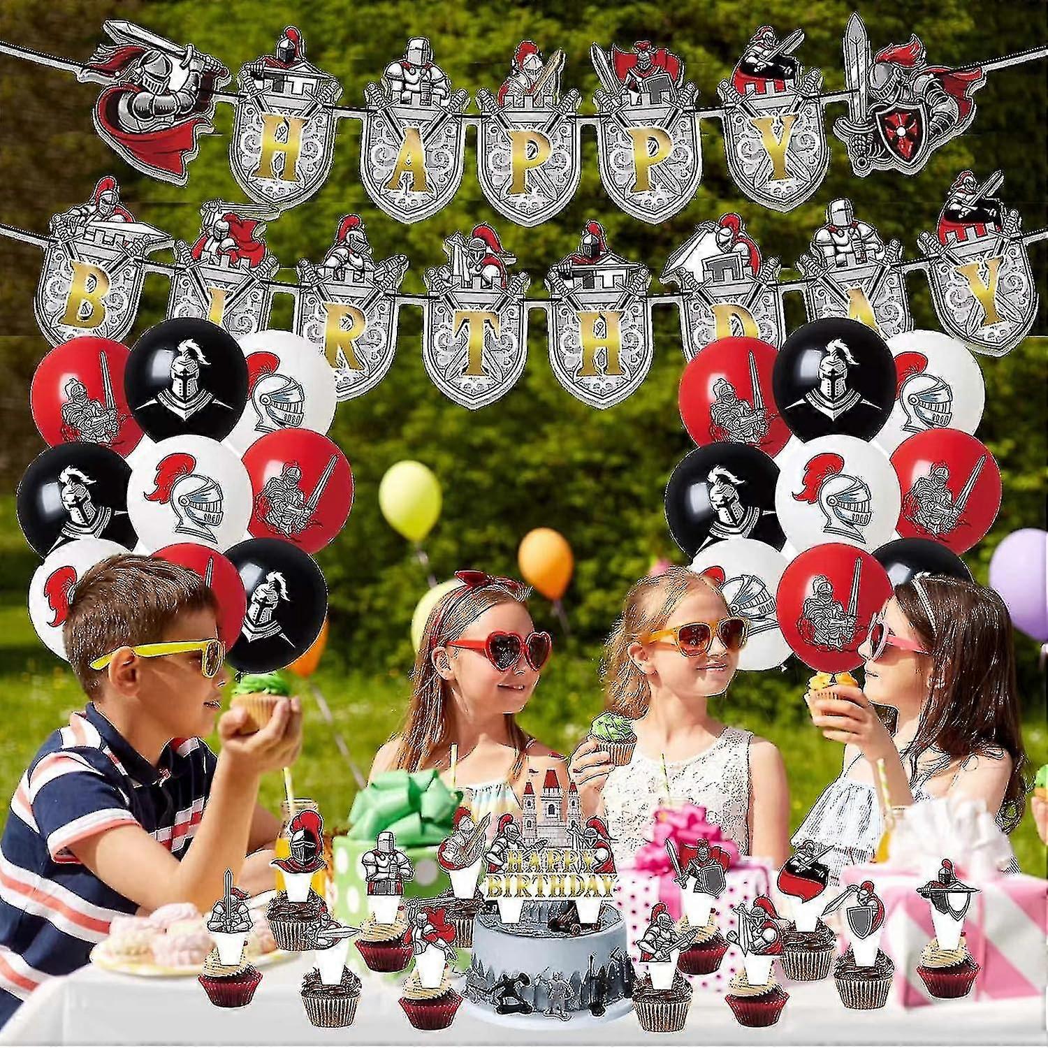Medieval Theme Party Supplies Medieval Castle Knights Birthday ...