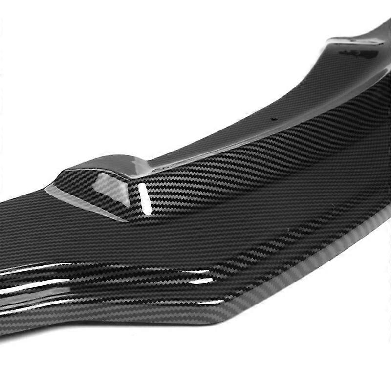 Car Front Bumper Lip Spoiler Diffuser Splitters Body Kit Aprons Cover ...