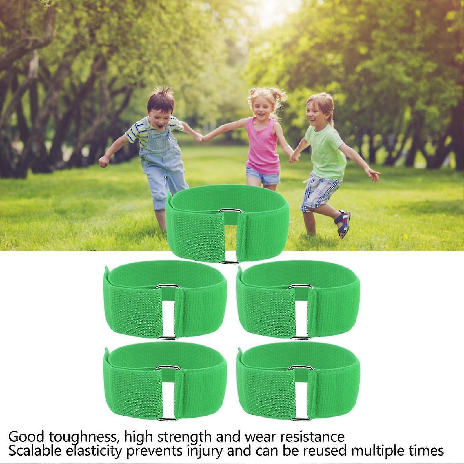 5pcs 3 Legged Race Bands Relay Race Games Outdoor Group Party Games For ...