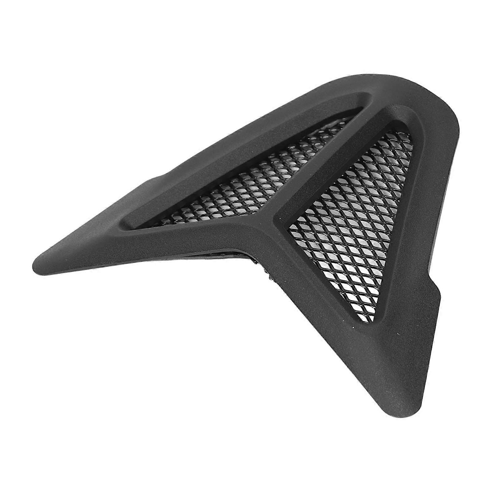 Motorcycle Headlight Vent Grill Cover Black Headlamp Air Intake Vent ...