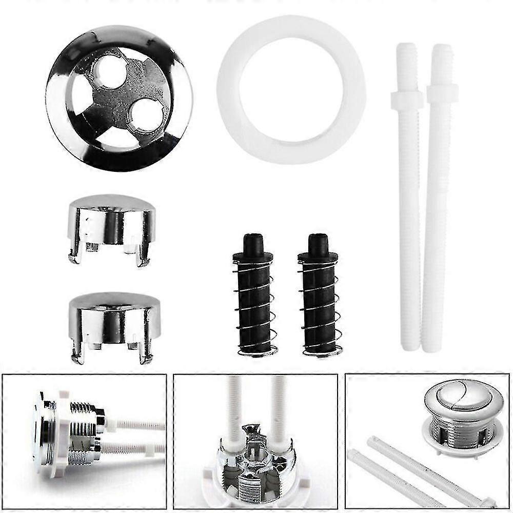 Replacement Dual Flush Push Button For Toilet Cistern Universal | Fruugo UK