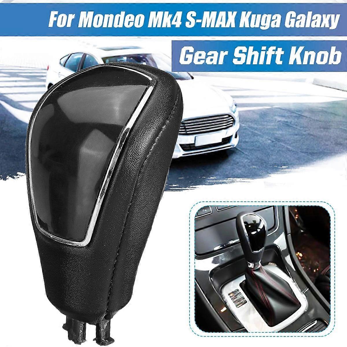 Car Automatic Transmission PU Leather Gear Shift Knob Shift Lever for ...