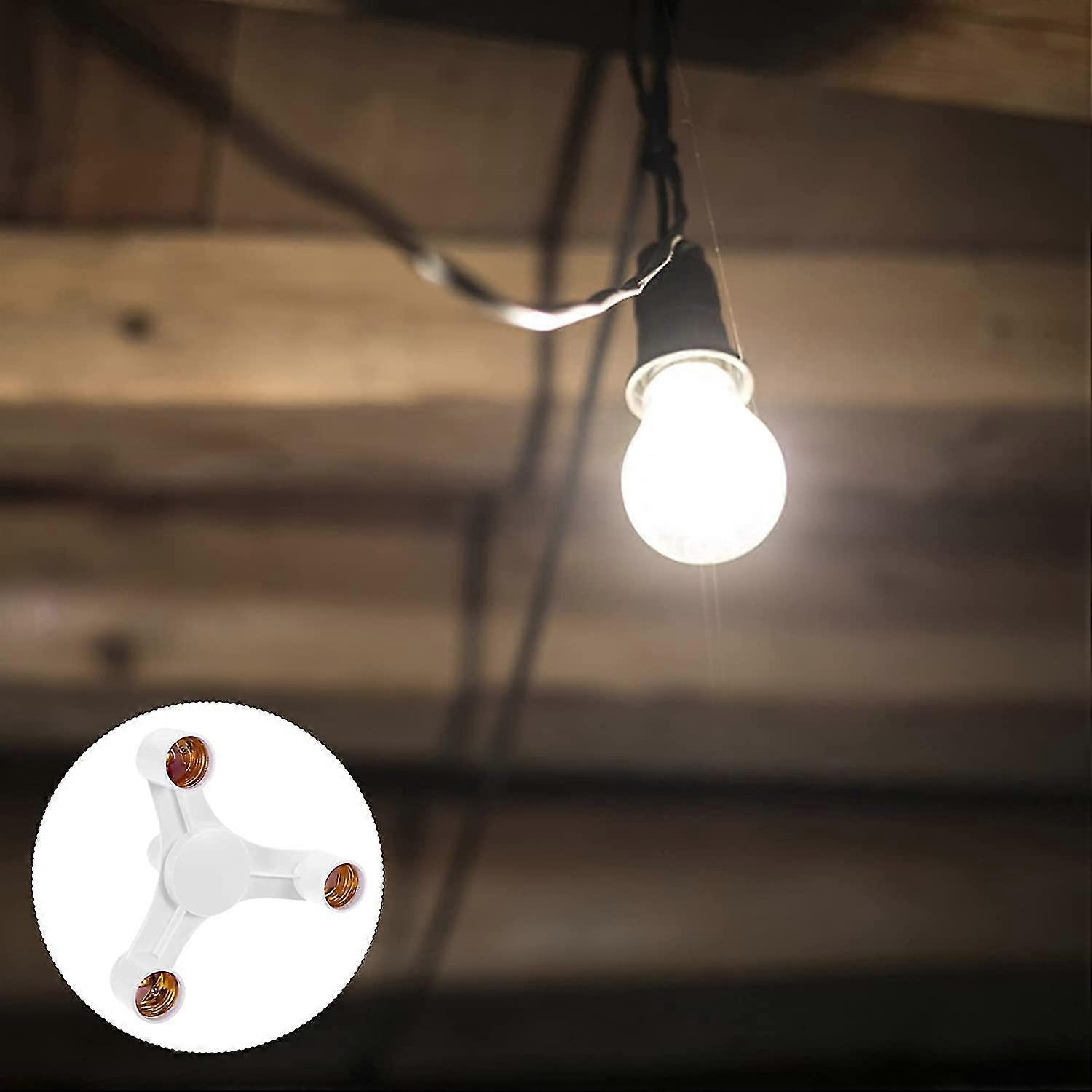 Triple Head Conversion Lampholder, Led Bulb Base E27 Lamp Holder ...