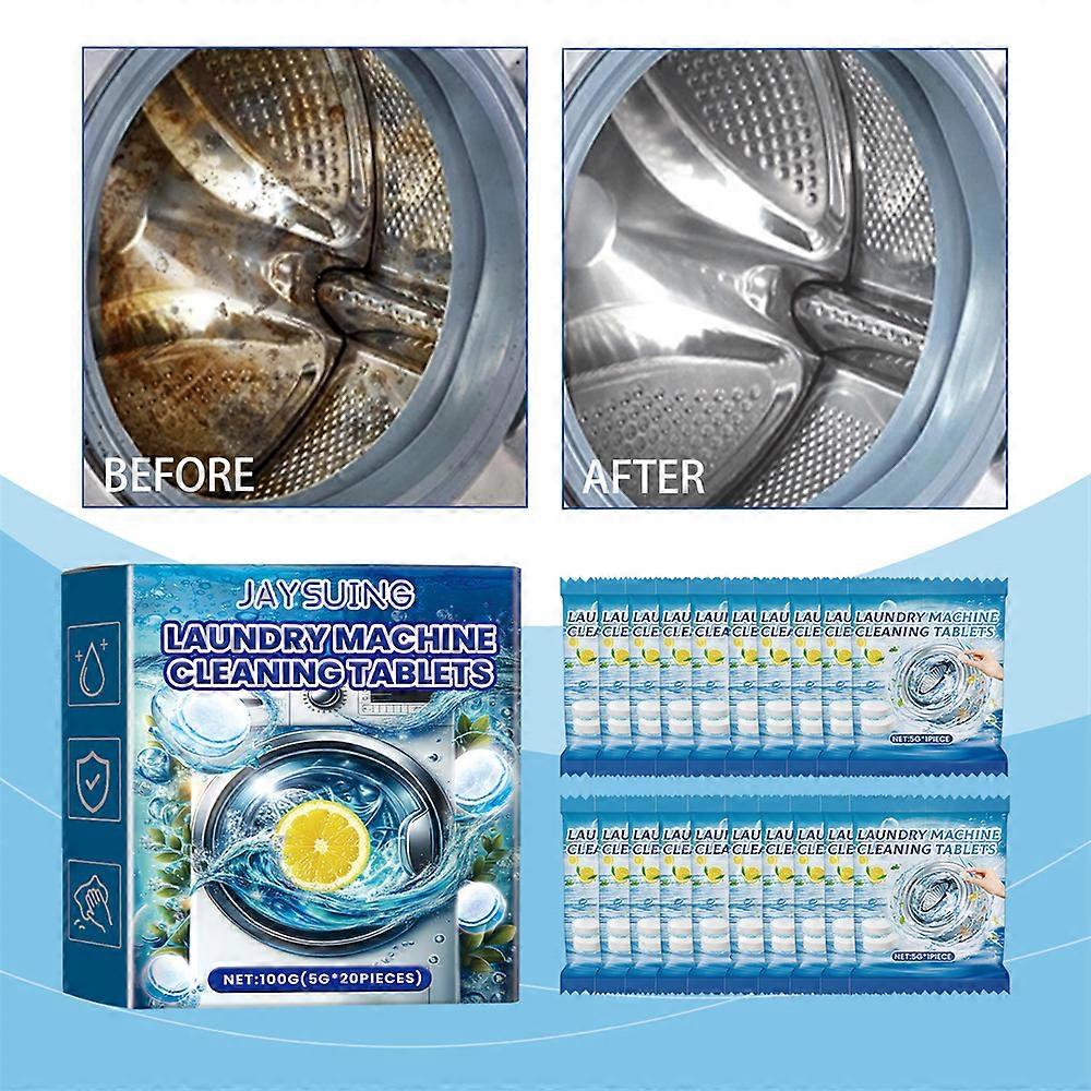 Finally Fresh Washing Machine Cleaner White Count Powder 20PCS/ | Fruugo UK