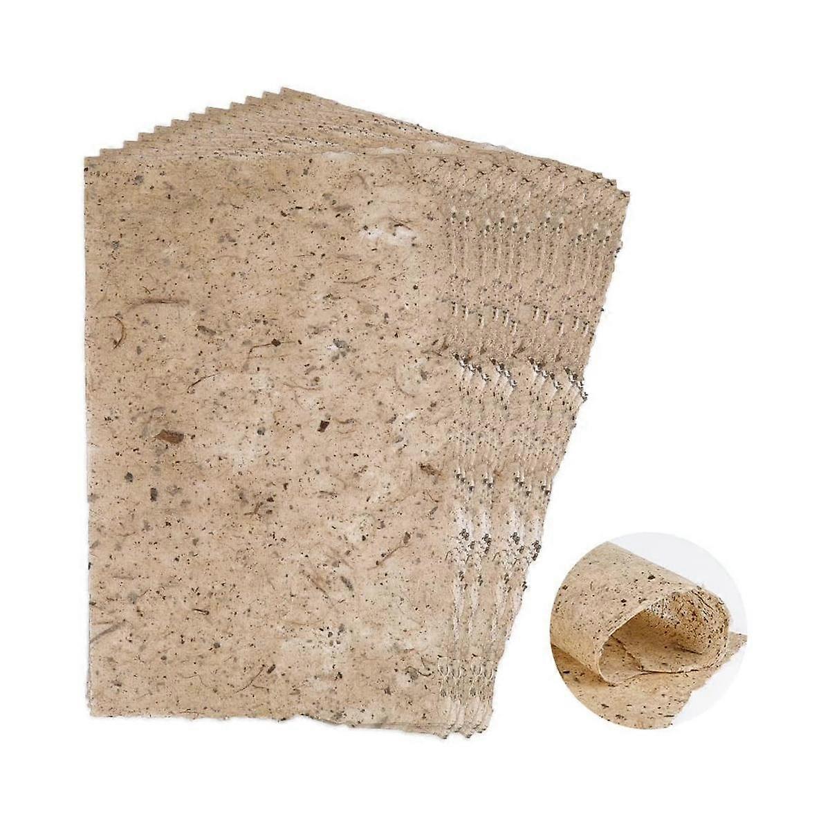 Handmade Paper Sheets: 100Pcs Vintage Craft Paper Sheets for ...