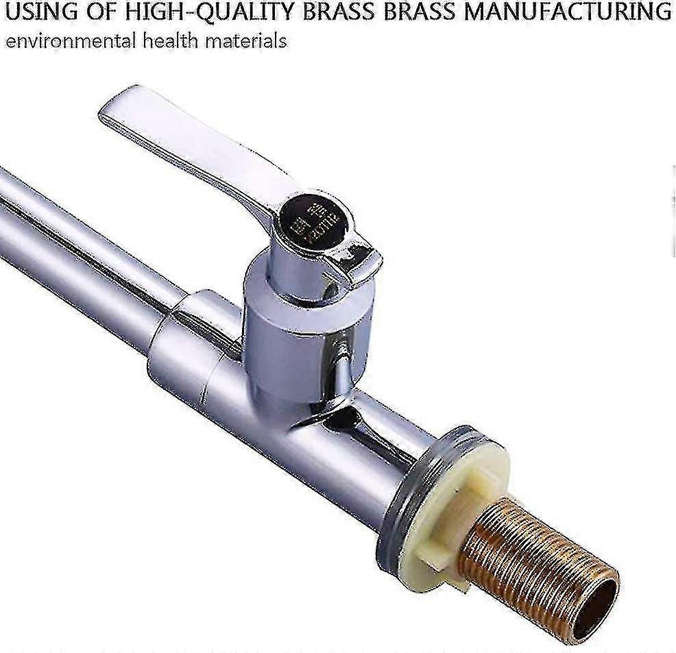 Cold Water Sink Faucet Single Handle One Hole High Arc Deck Mount ...