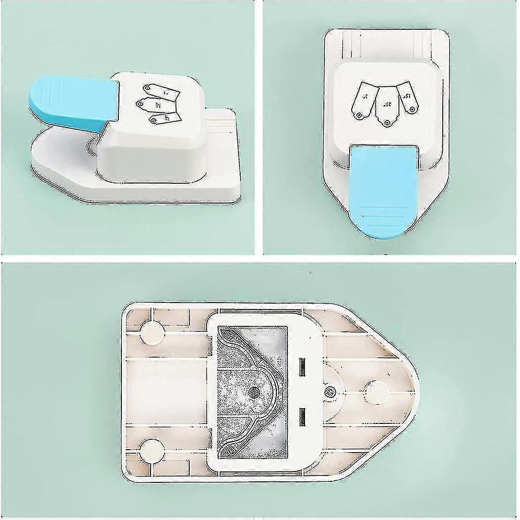 Tag Punch Gift Tag Puncher 3 In 1 Paper Craft Tag Punch Tag Shape Lever ...