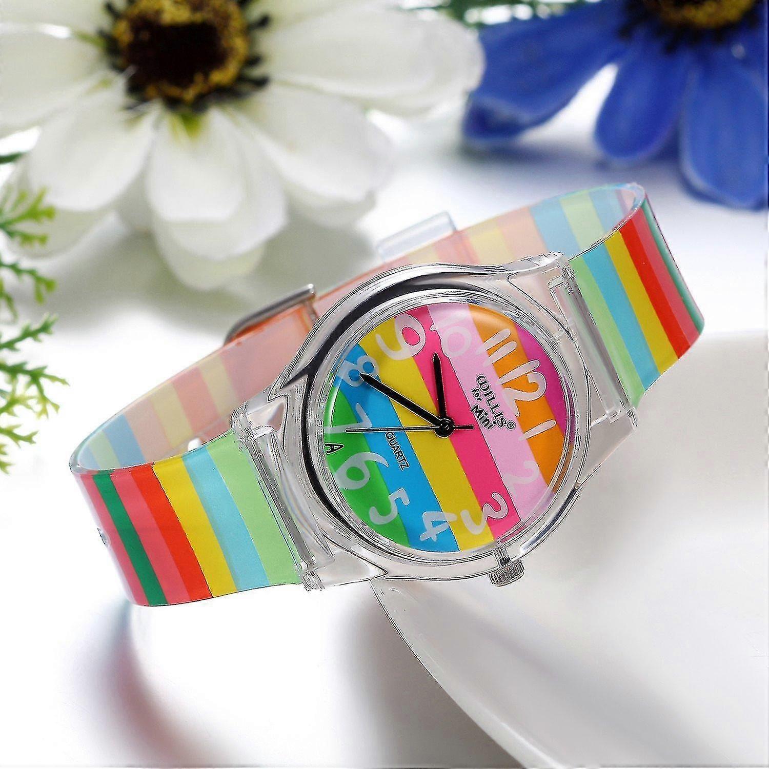 Kid Watches For Ages 6-16 Children Little Girls Quartz Watch Cute ...