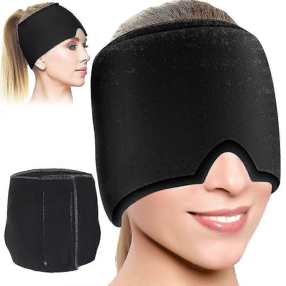 Upgrade Headacheamp; Migraine Relief Ice Hat Adjustable Migraine Ice ...