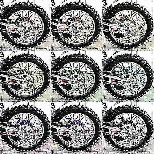 Yinhe Wheel Rim Spoke Wraps, Wheel Spoke Protector Motocross Rims Skins ...
