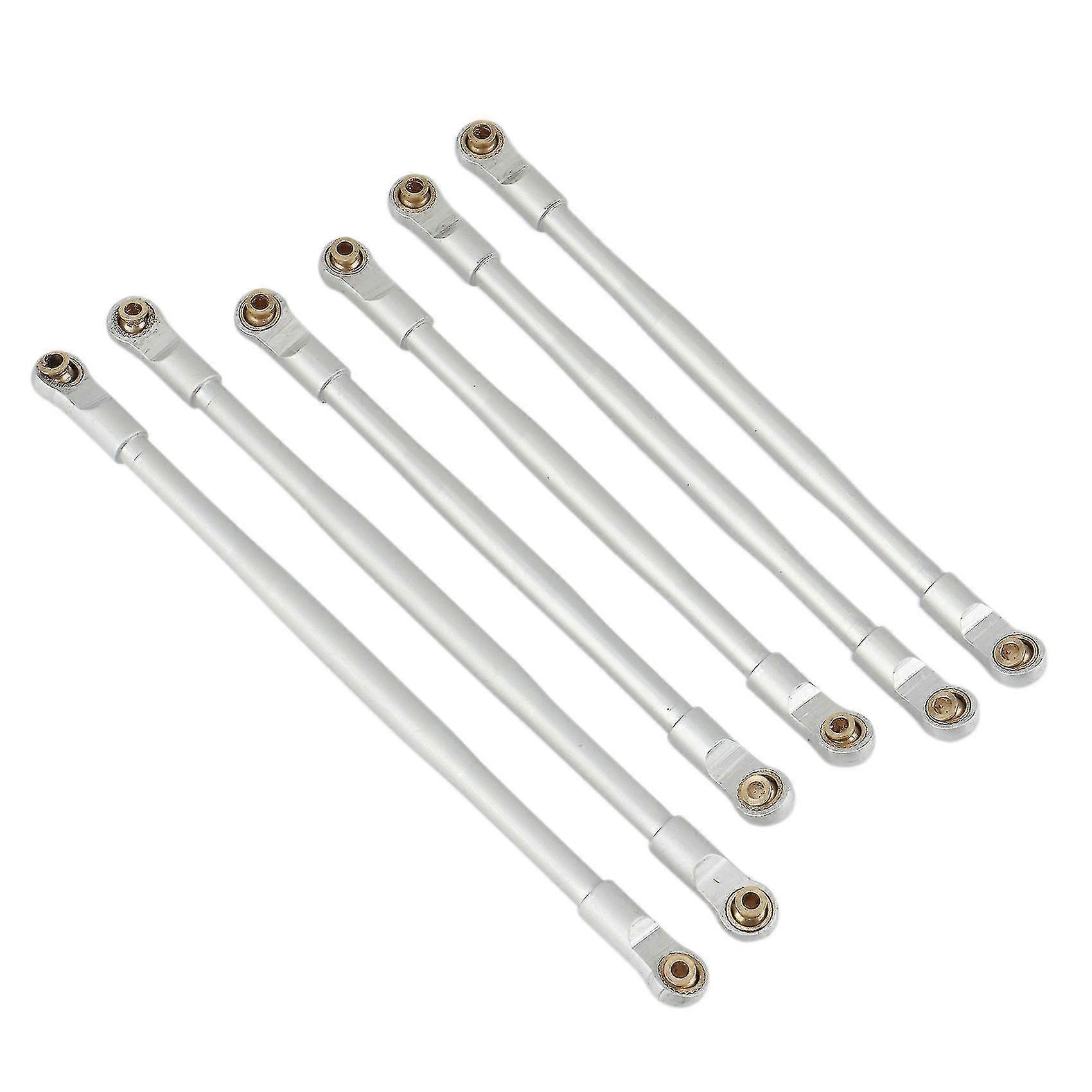 8 Pcs Metal Link Rod Linkage Rear Trailing Arm Set For Axial Rbx10,2 ...