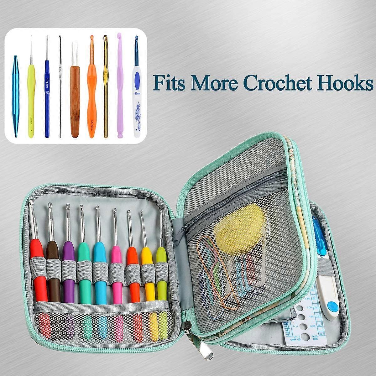 Crochet Hook Case, Ergonomic Crochet Hooks Organizer Empty, for ...