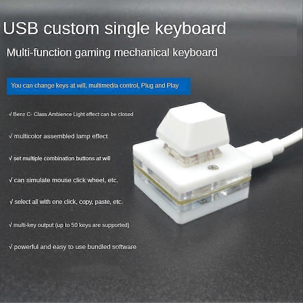 Rgb Mini 1 Key Osu Gaming Keyboard Photoshop Drawing Keyboard Programming Macro Keypad