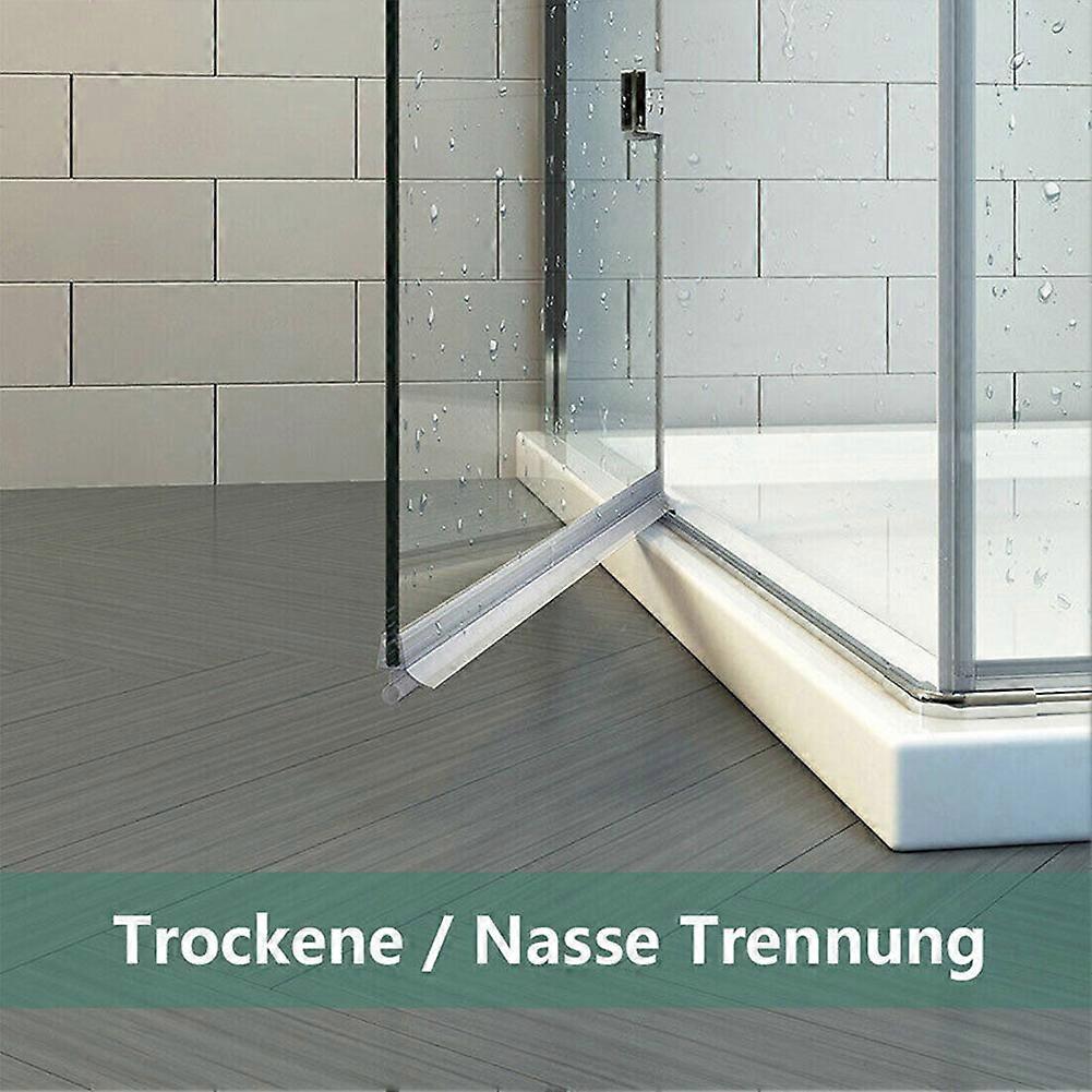 2pcs 50cm Bath Shower Screen Door Seal Strip 6/8/10/12mm Rubber Glass ...