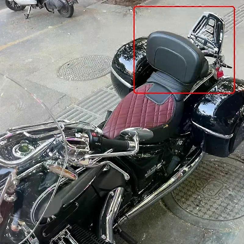 R18B Motorcycle Multi-Purpose Driver Passenger Backrest Folding Rear ...