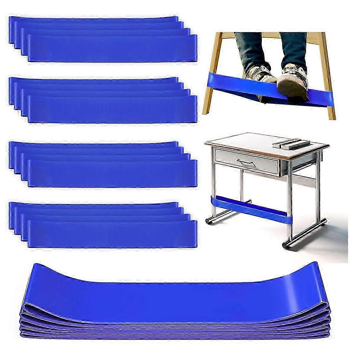 16 Pack Chair Bands for Kids with Fidgety Feet, ADHD Tools for Kids ...