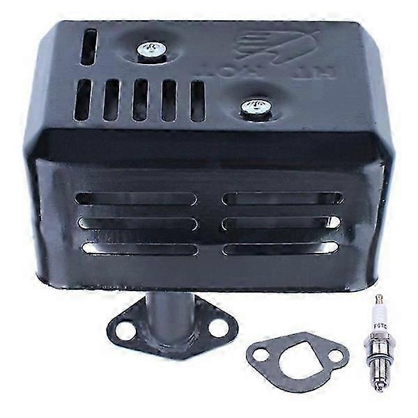 Honda GX160/GX200 5.5hp/6.5hp Exhaust Pipe Compatible Adefol Muffler ...