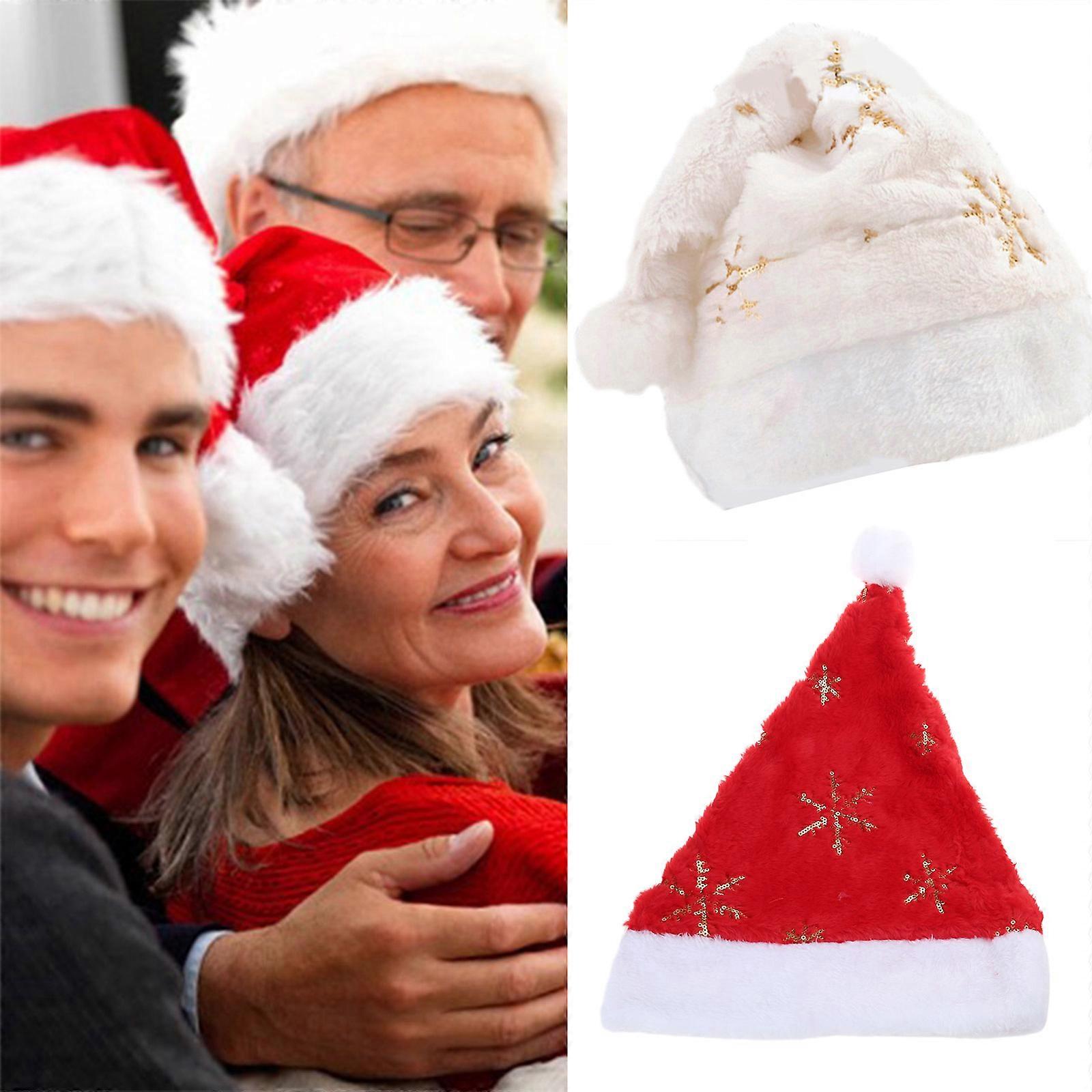Cheerful Elf Hat with Sequins Snowflake Beanies Hat Slouch Christmas ...