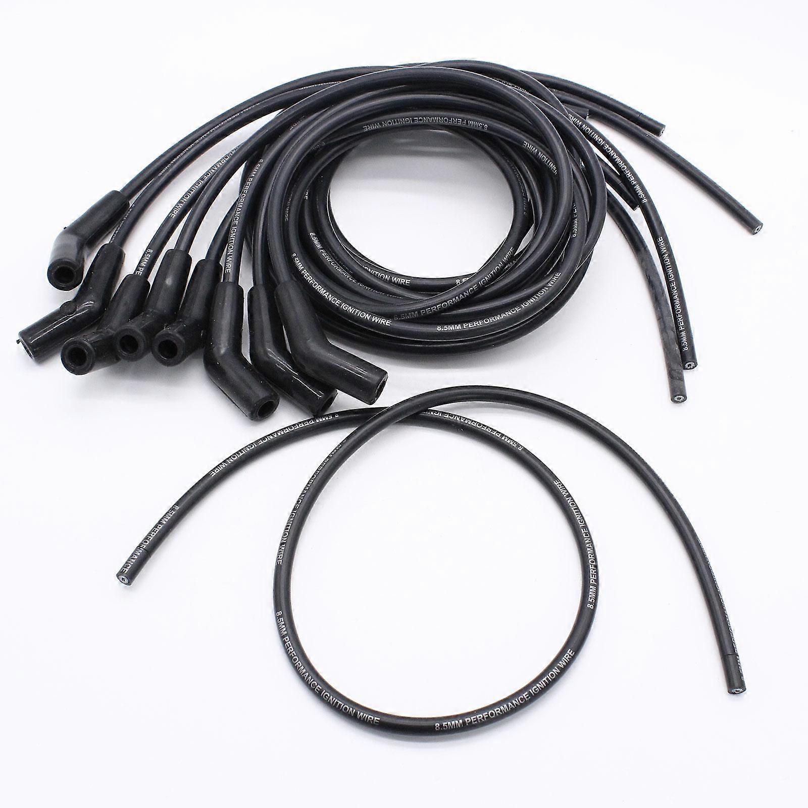 Spark Plug Wires 8.5mm 45/135 Degree Boots Points Repair Parts High ...