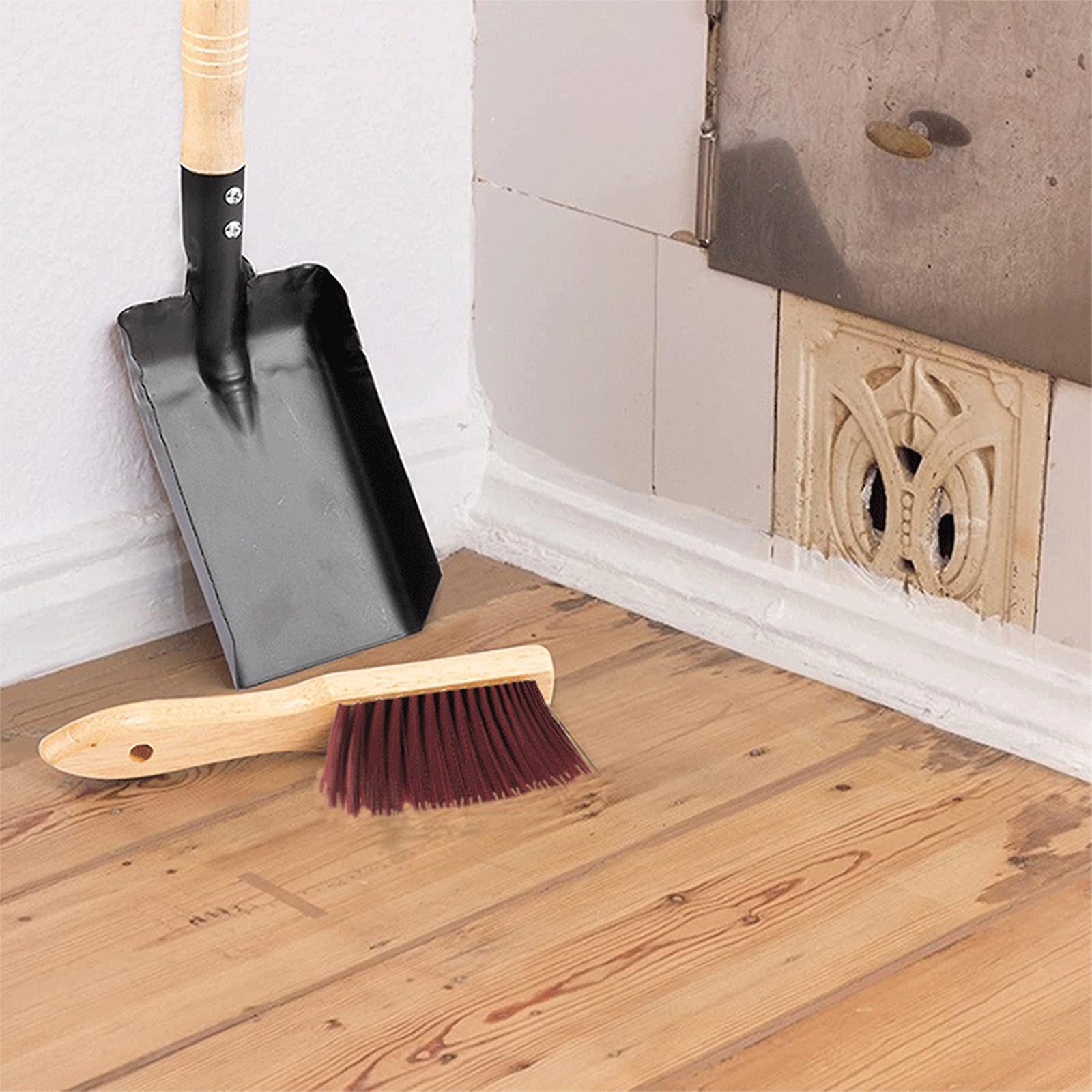 Coal Shovel And Hearth Brush Set, Fireplace Tools Shovel And Brush Set ...