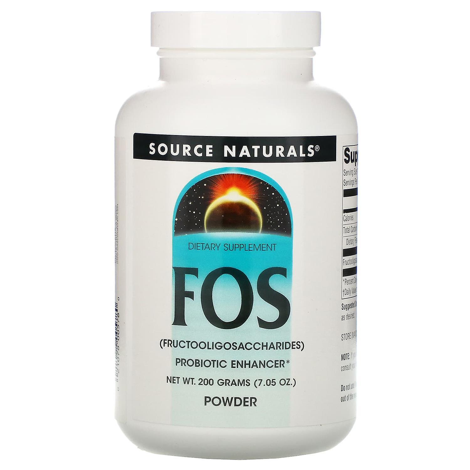 Source Naturals, FOS Powder, 7.05 oz (200 g) | Fruugo UK