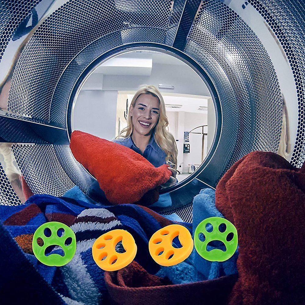 Pet Hair Removal for Laundry: 4 Pieces, Ideal for Dog Hair, Cat Hair ...
