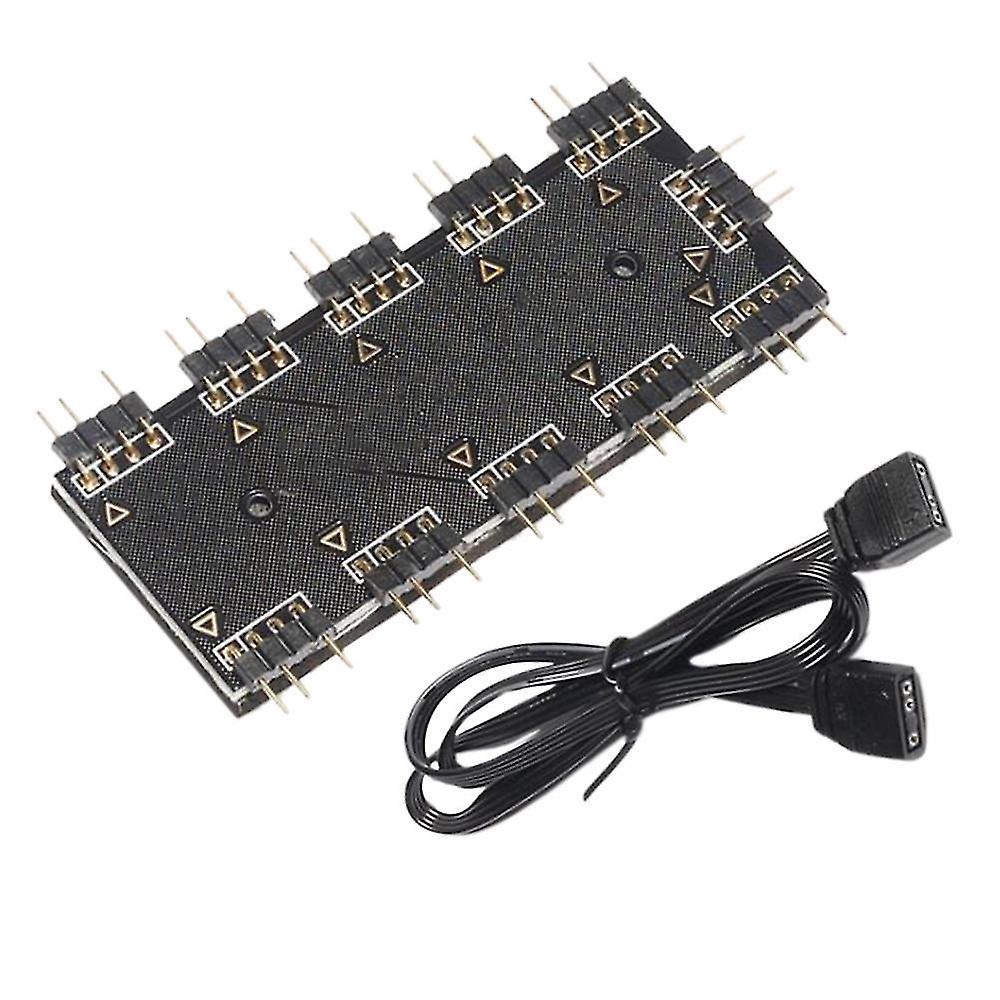 5v Rgb Splitter Hub With Case And For 5v 3pin Led Controller,led ...