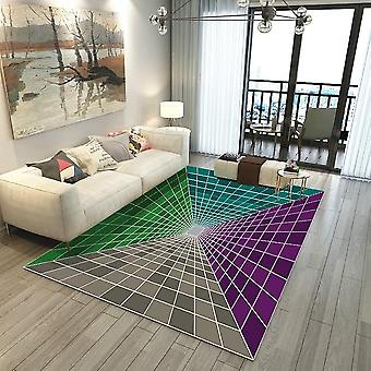 3d Optical Illusion Rug Colorful Vortex Trippy Realistic Area Rugs For ...