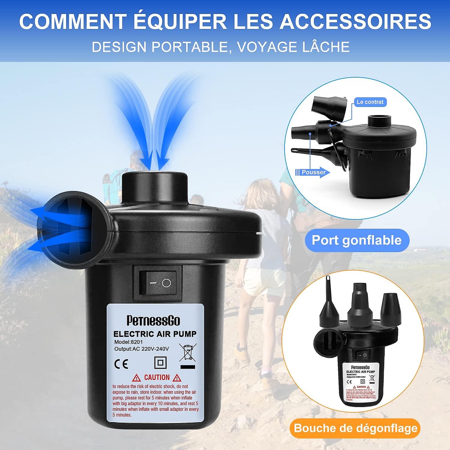 Electric Air Pump Inflator Deflator, 220V/150W Inflator, Paddle Pump ...