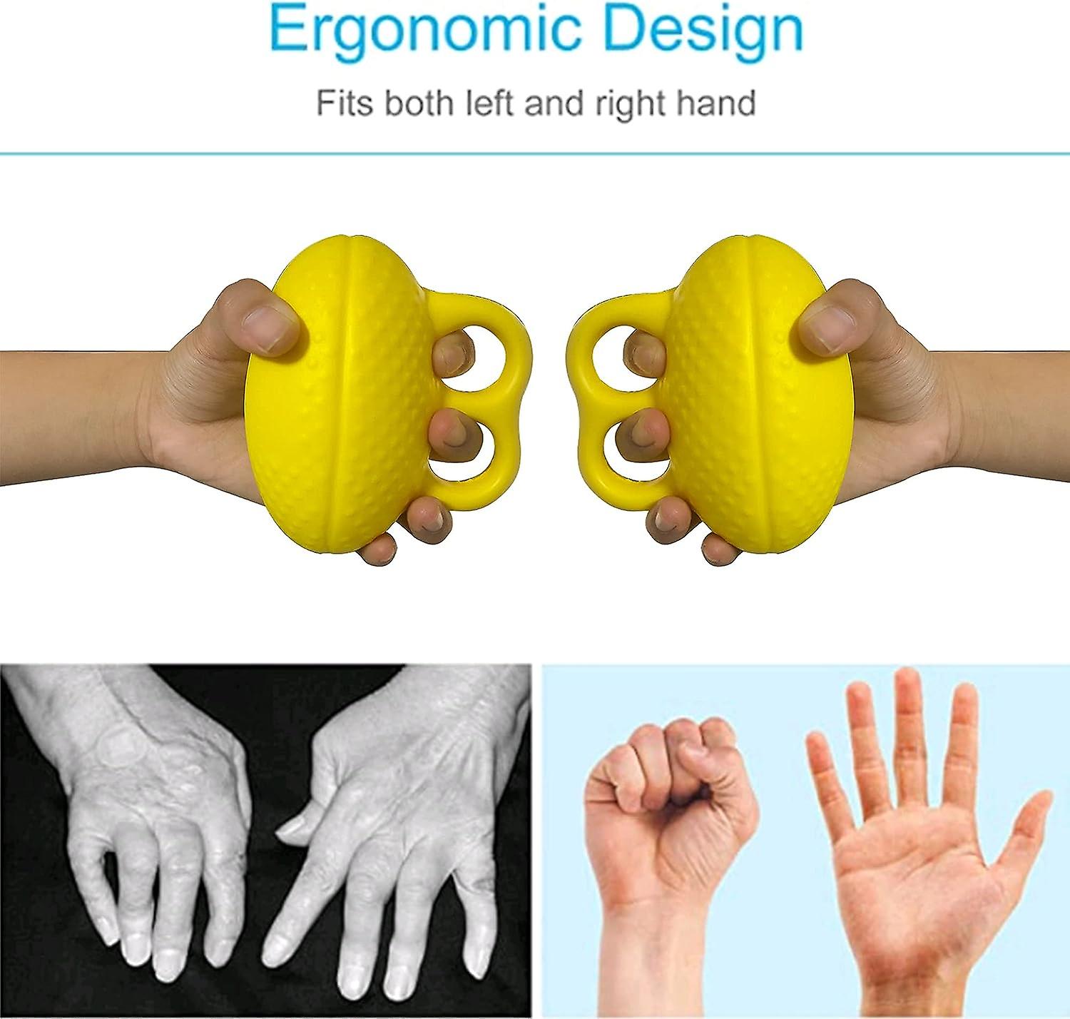 2 fingerball training balls, grip balls, stress balls for the hand ...