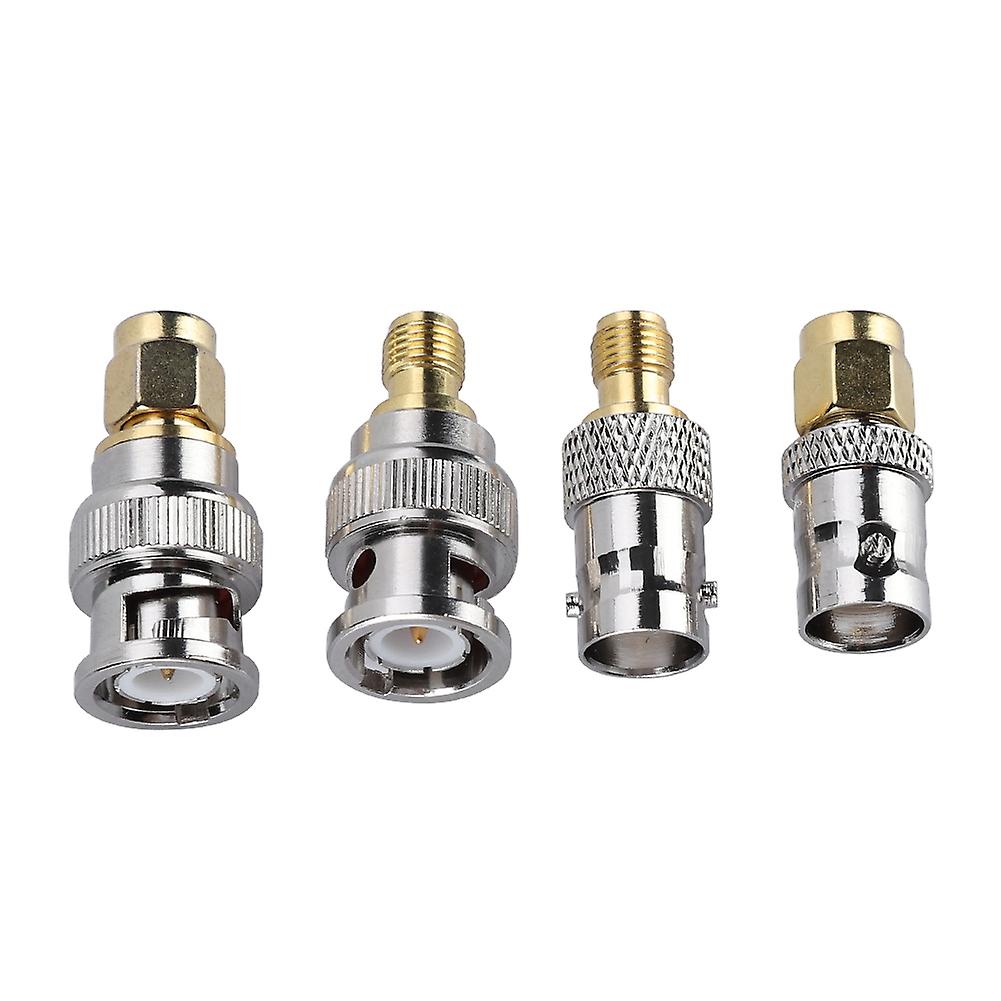 4PCS Coaxial Antenna Connector BNC Male / Female to SMA Male / Female Connector | Fruugo UK