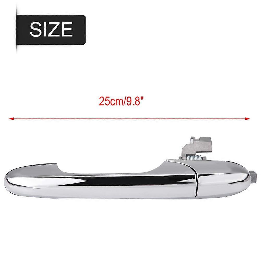 Right hand Drive Left Passenger Side Outer Door Handle for Fiat 500 ...
