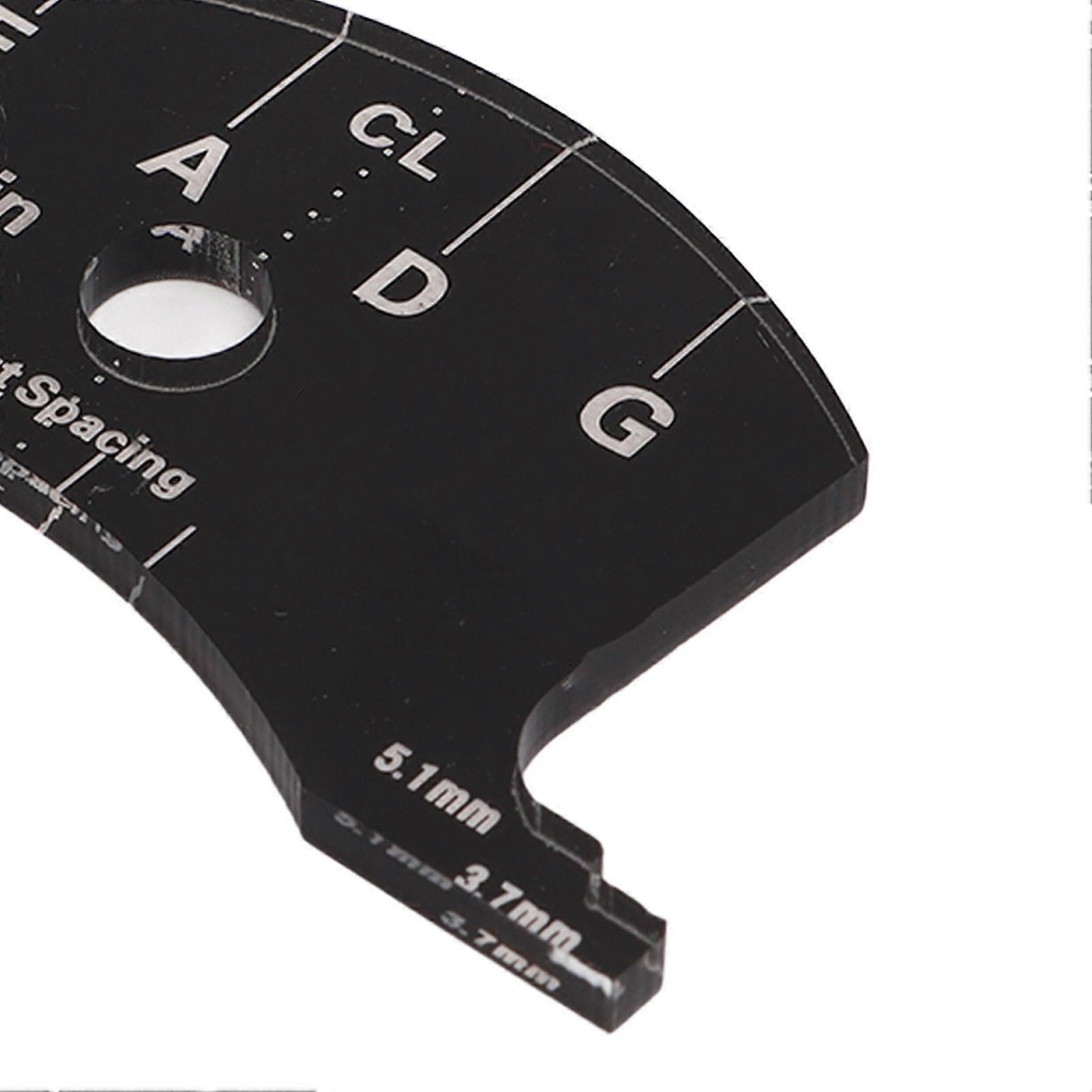 Violin Bridge Reference Tool Acrylic Accurate Violin Bridge Mold ...