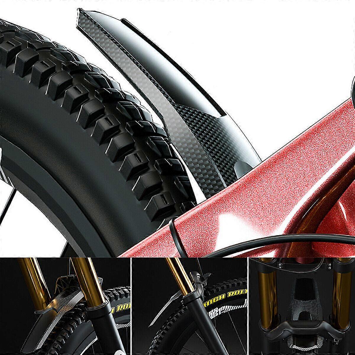 2x Bicycle Mudguard MTB Bike Fender Front Rear Wings Tyre Mud Guard ...