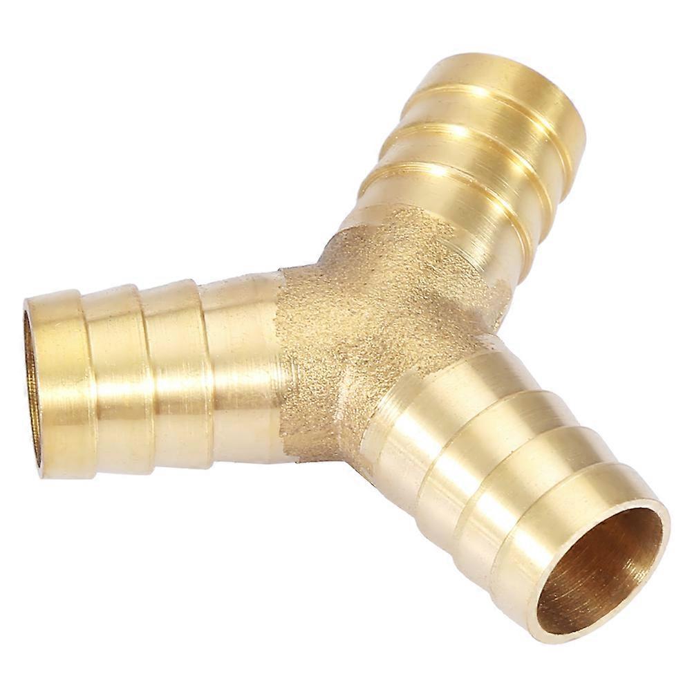 Brass Y 3-Way Hose Barbed Connector Joiner Fitting Air Water Gas OD (16mm,1pcs) | Fruugo UK