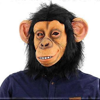 Horror Latex Animal Monkey Mask Masquerade Party Costume | Fruugo UK