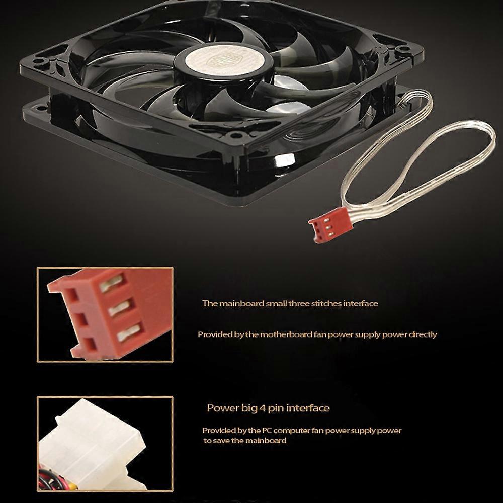 120 120mm PWM Chassis Fan Gale Volume Silent Fan 12025 Chassis Fan ...