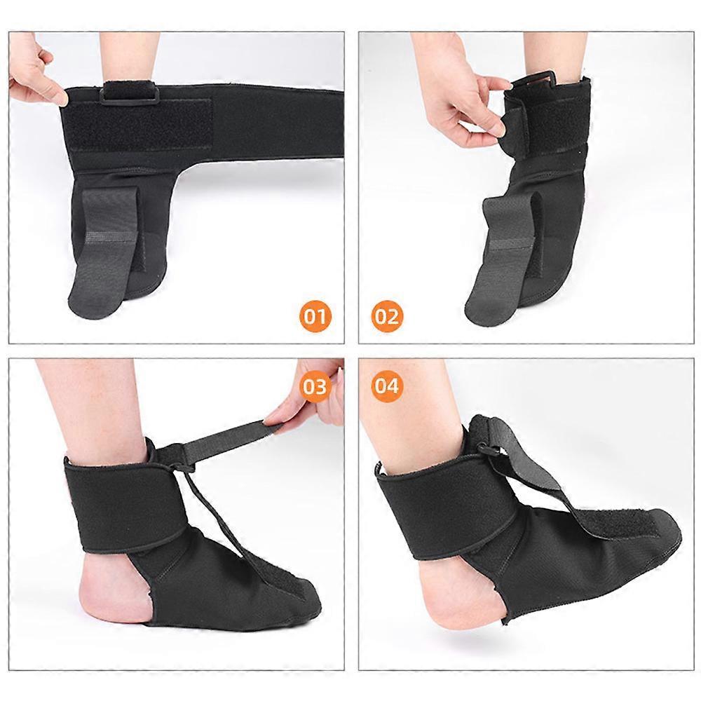 Plantar Fasciitis Night Splint Adjustable Ankle Brace Foot Orthotic ...