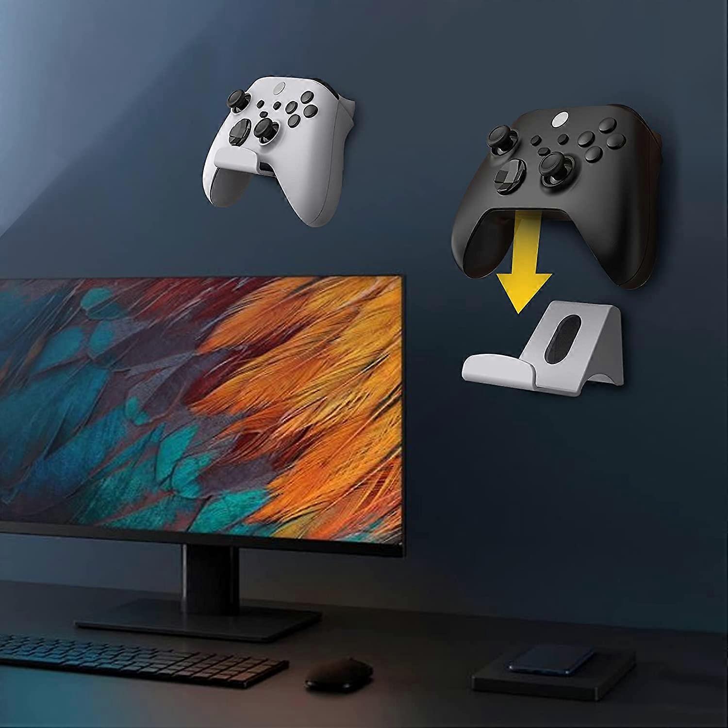 Video Game Case Holder Wall Mount, Gaming Accessories Storage for PS5 ...