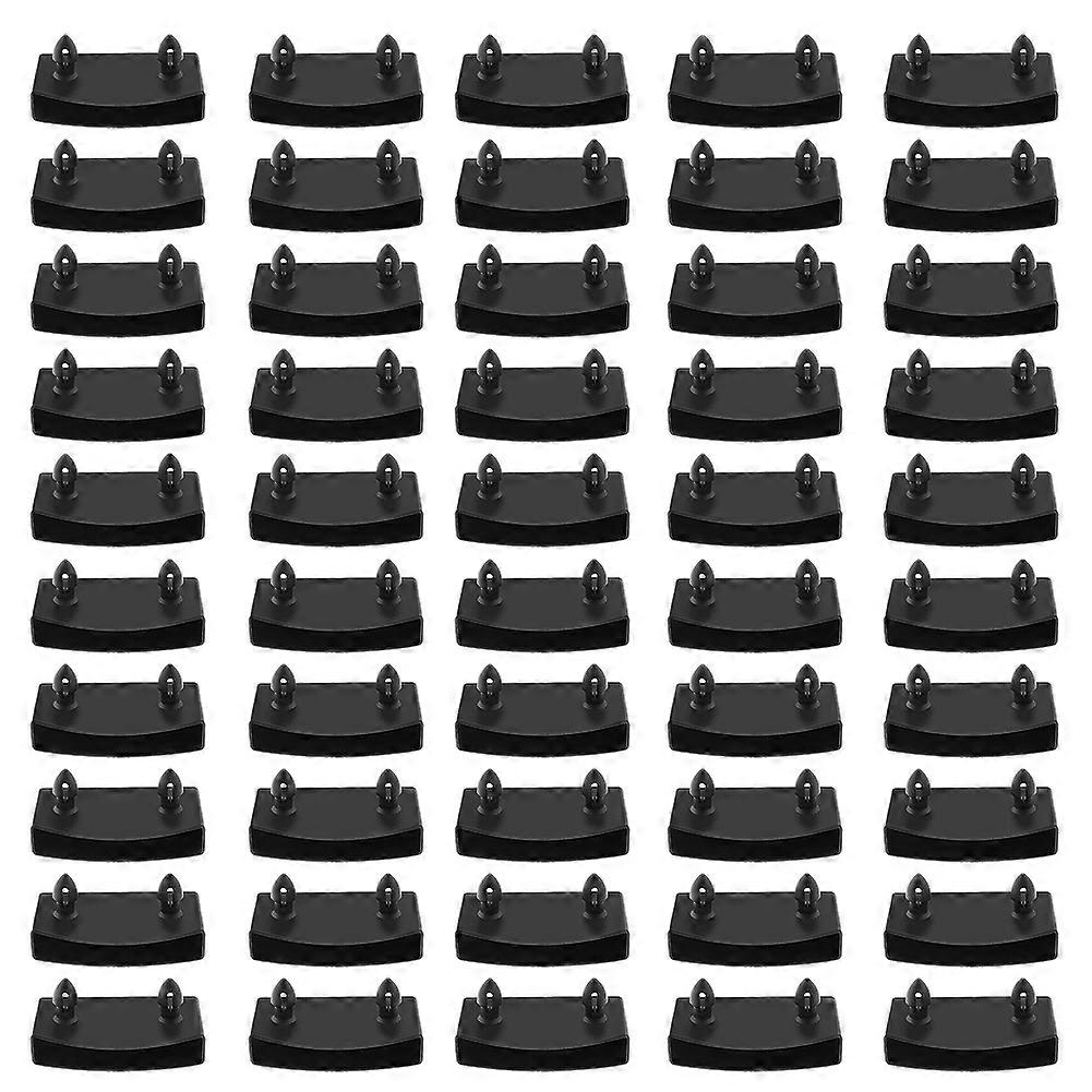 50pcs Bed Slat Plastic Middle Replacement Wooden Bed Slat Middle Or End ...