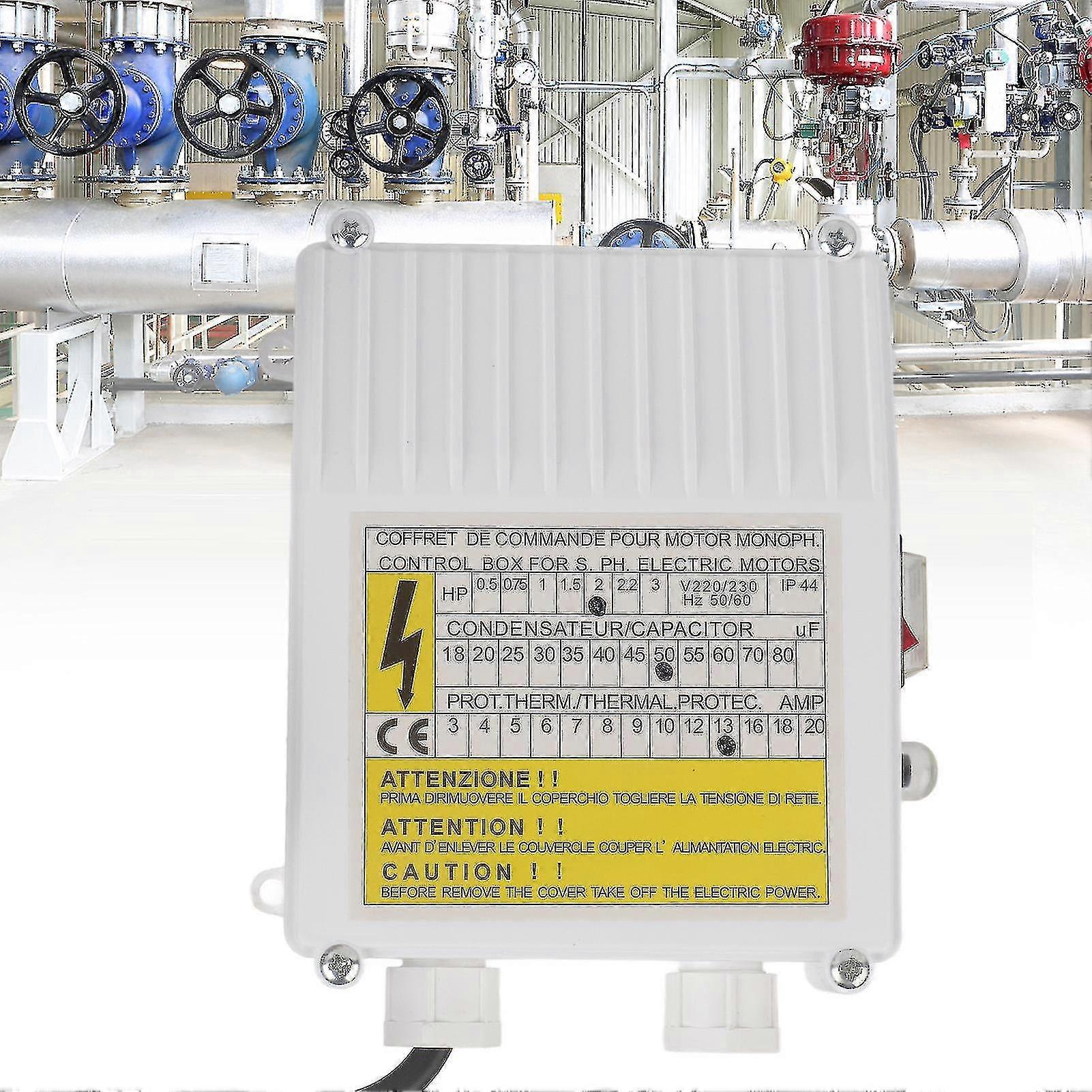 Pump Control Box Bulit In Thermal Protection Circuit Breaker Controller ...