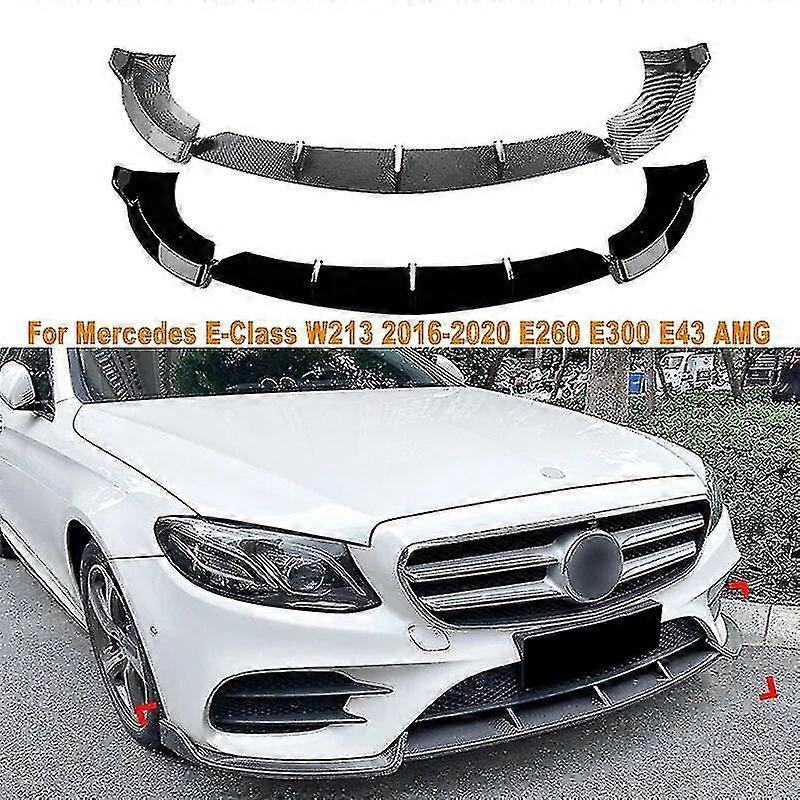 Front Bumper Splitter Lip Diffuser Body Kit Spoiler Decoration ...