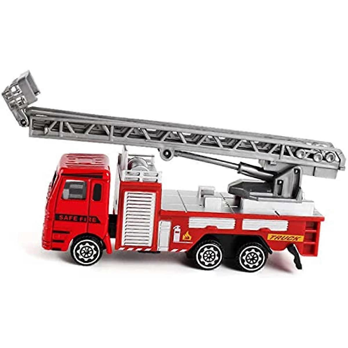 Fire Engine Toy Fire Engine Vehicle Toy Set Ladder Car Maintenance ...